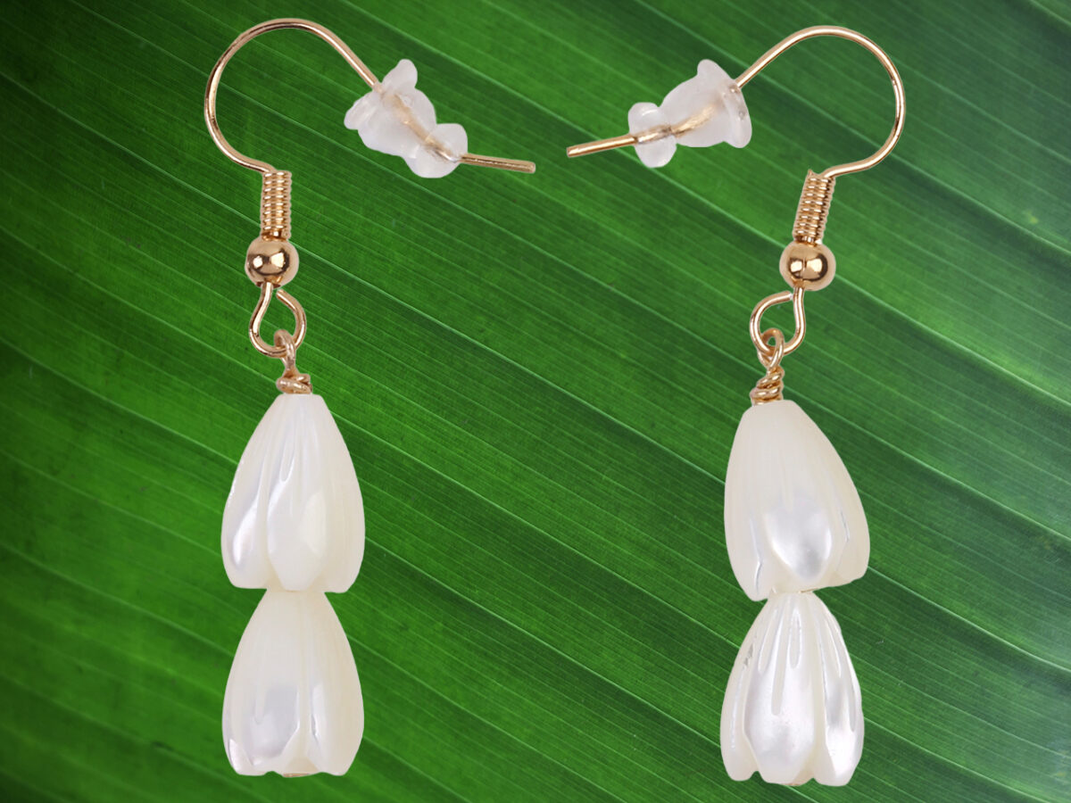 02-Pikake Earrings – JKW LLC